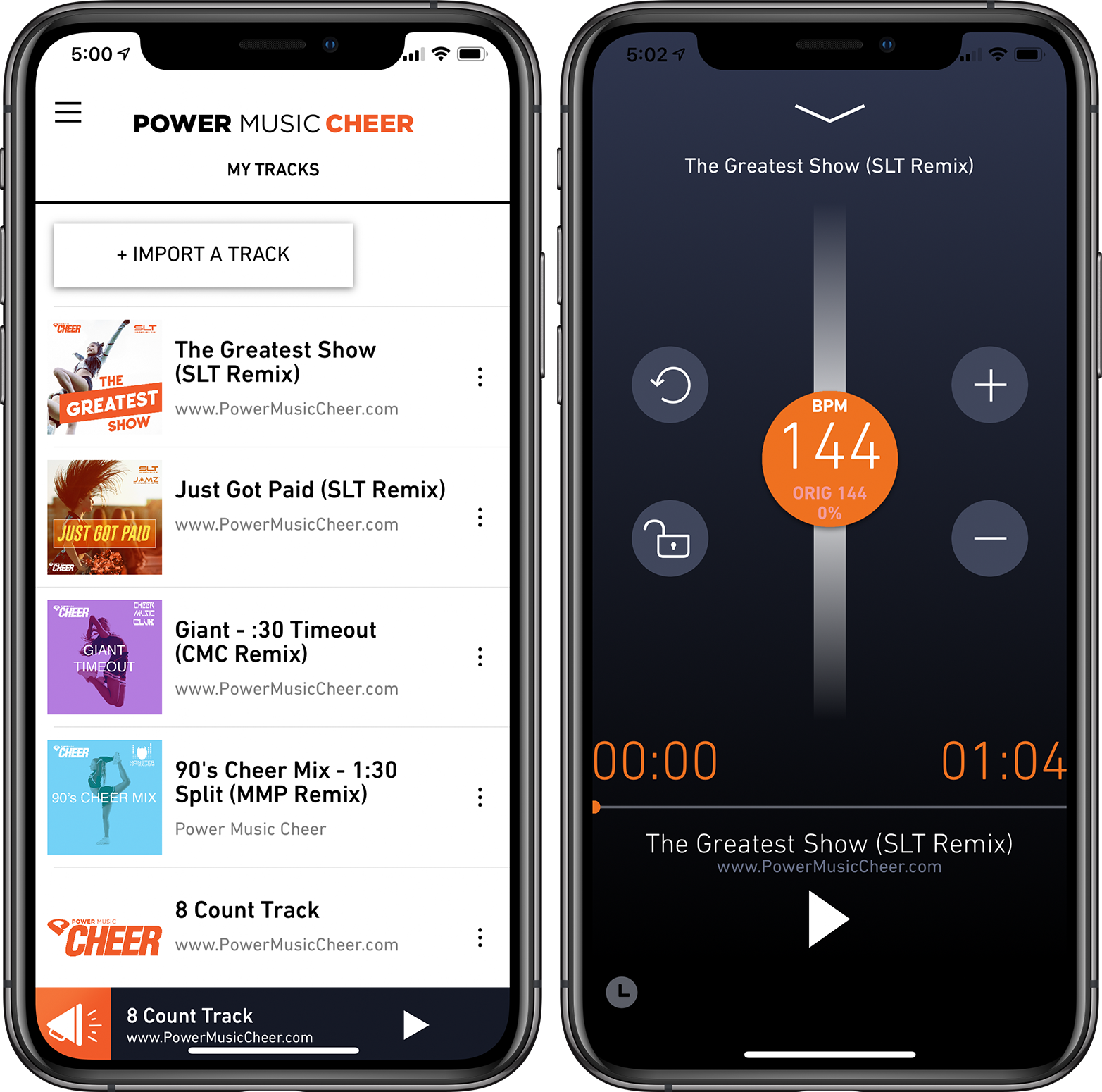 Power Music Cheer App